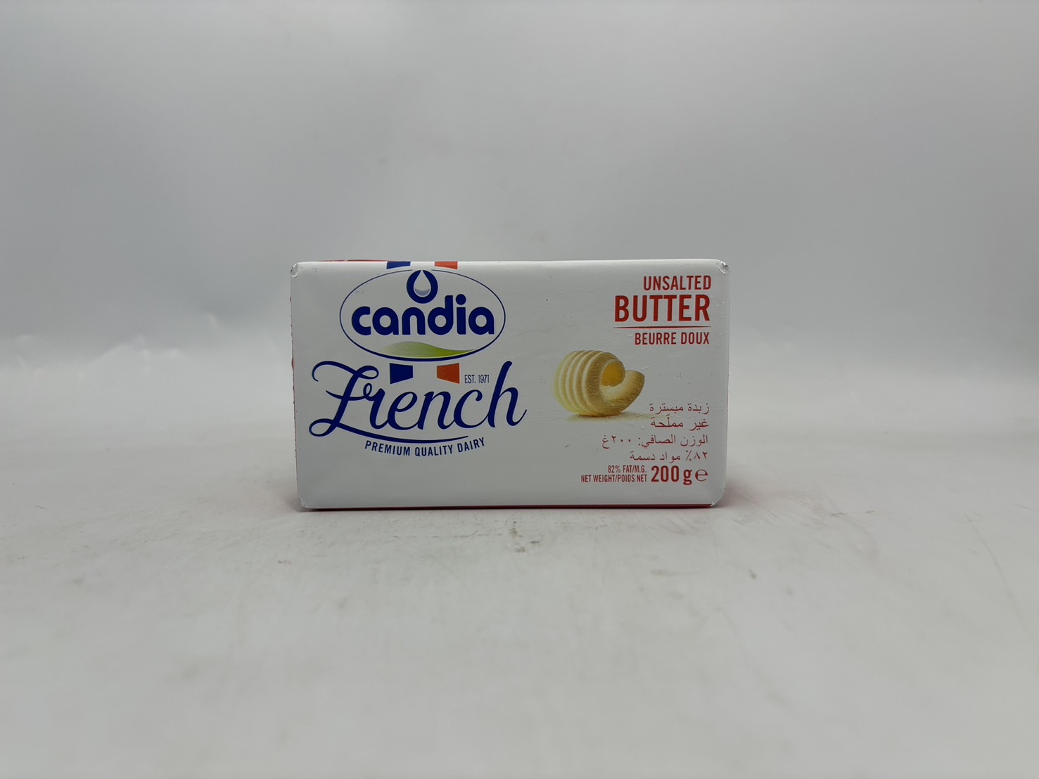 Candia - French unsalted butter 200g - Imported Food for Thailand Expats